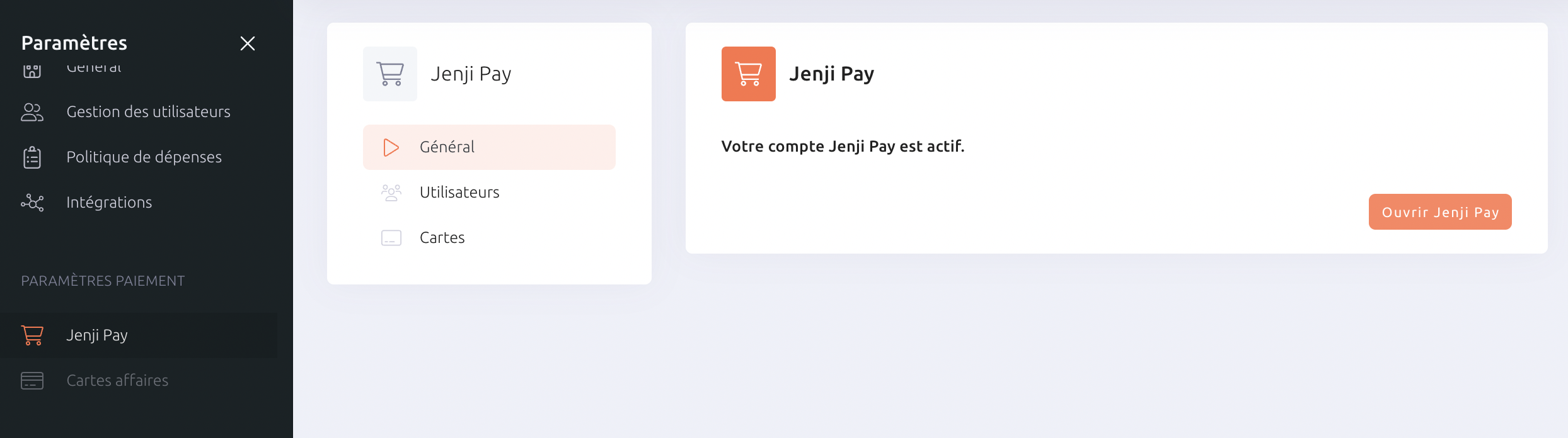 Se connecter à son espace Jenji Pay – Centre d'assistance