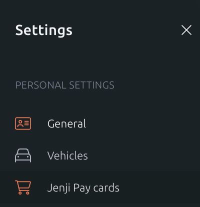 I have a Jenji Pay virtual card, where can I find its information ...
